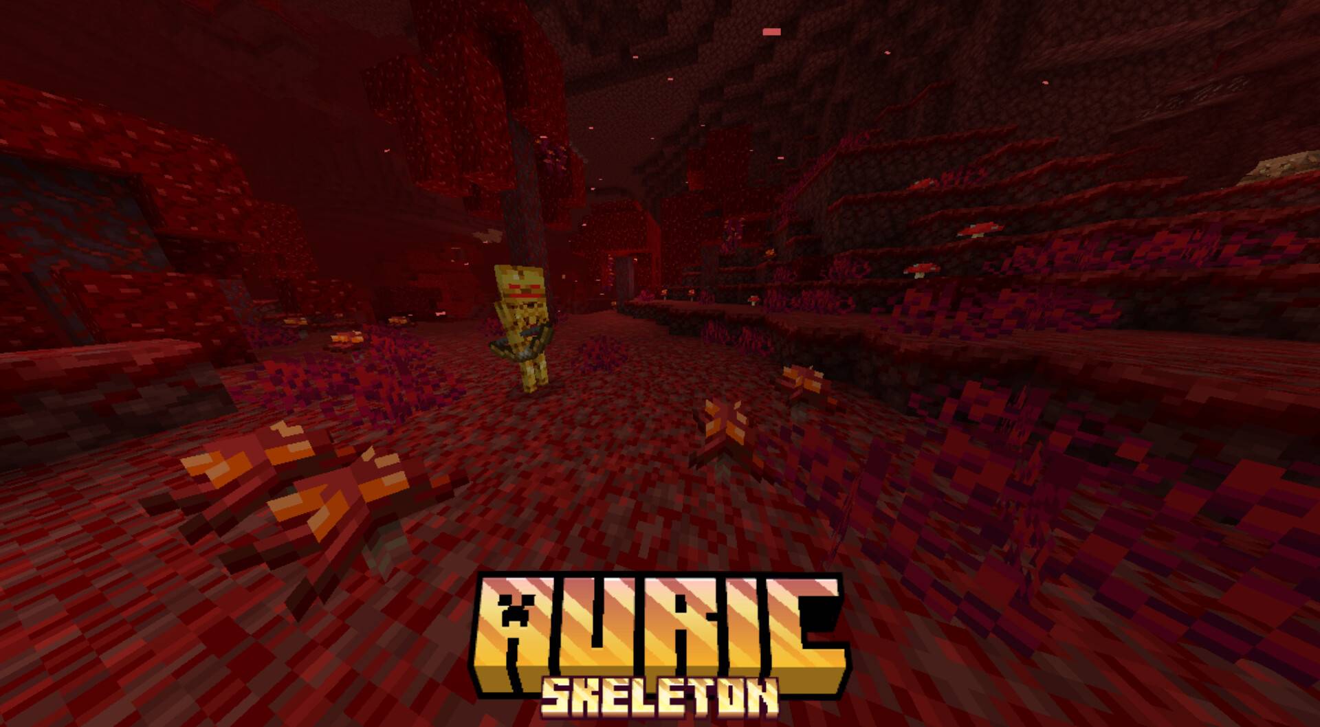 Auric Skeleton - Minecraft Bedrock Addons - CurseForge