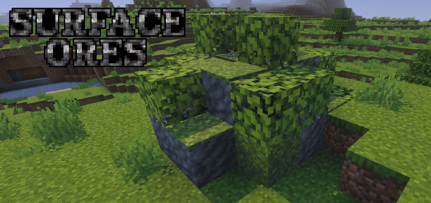 Surface Ores - Minecraft Bedrock Addons - CurseForge