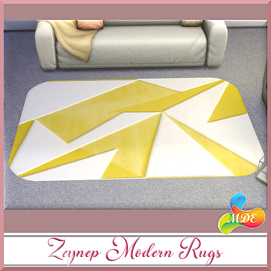 Zeynep Modern Rugs - The Sims 4 Build / Buy - CurseForge