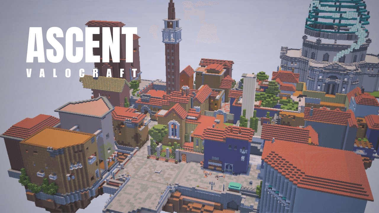 Valocraft Ascent (Valorant Inspired Map) - Gallery - Minecraft Bedrock Maps - CurseForge
