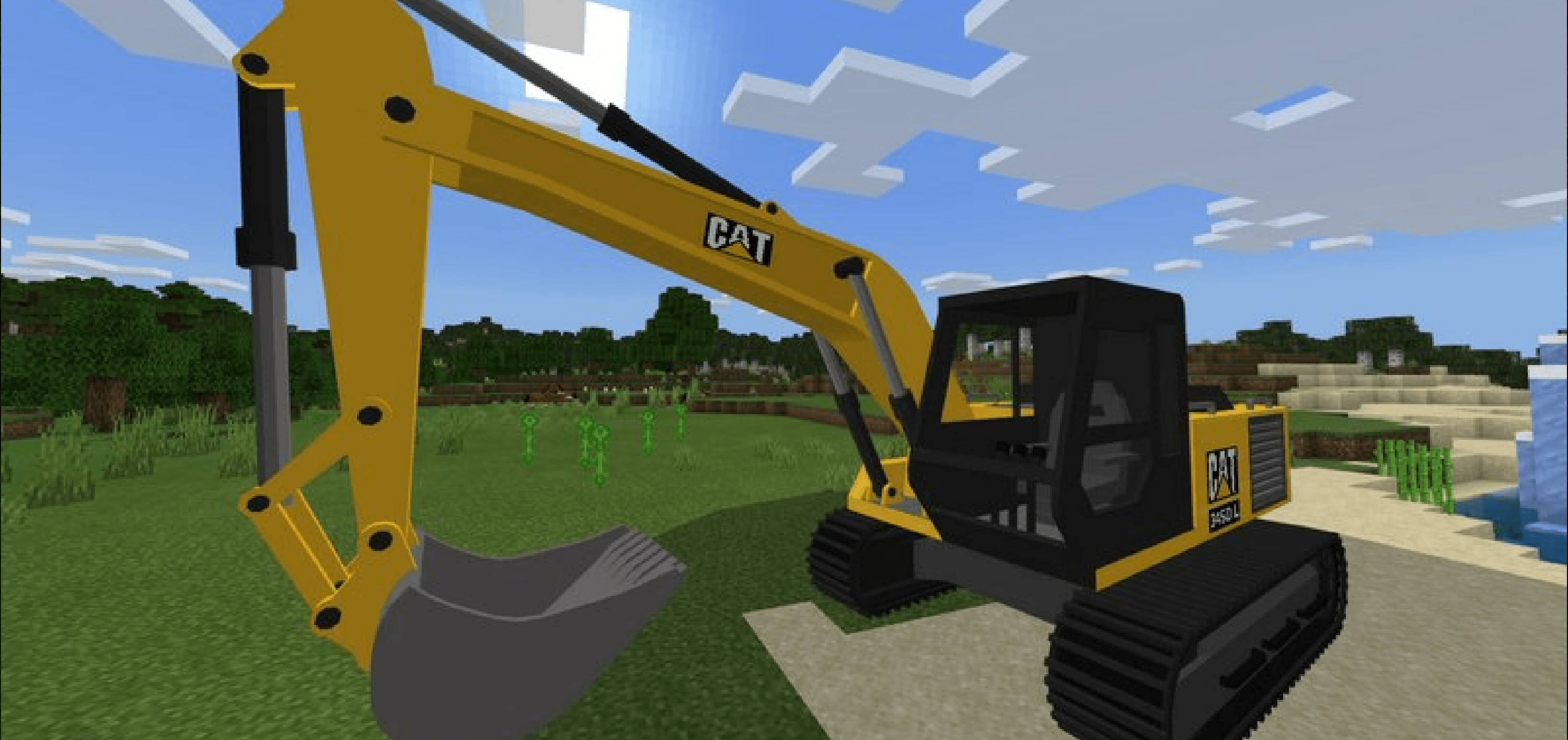 Heavy Construction Vehicles V1 | Minecraft PE Addons