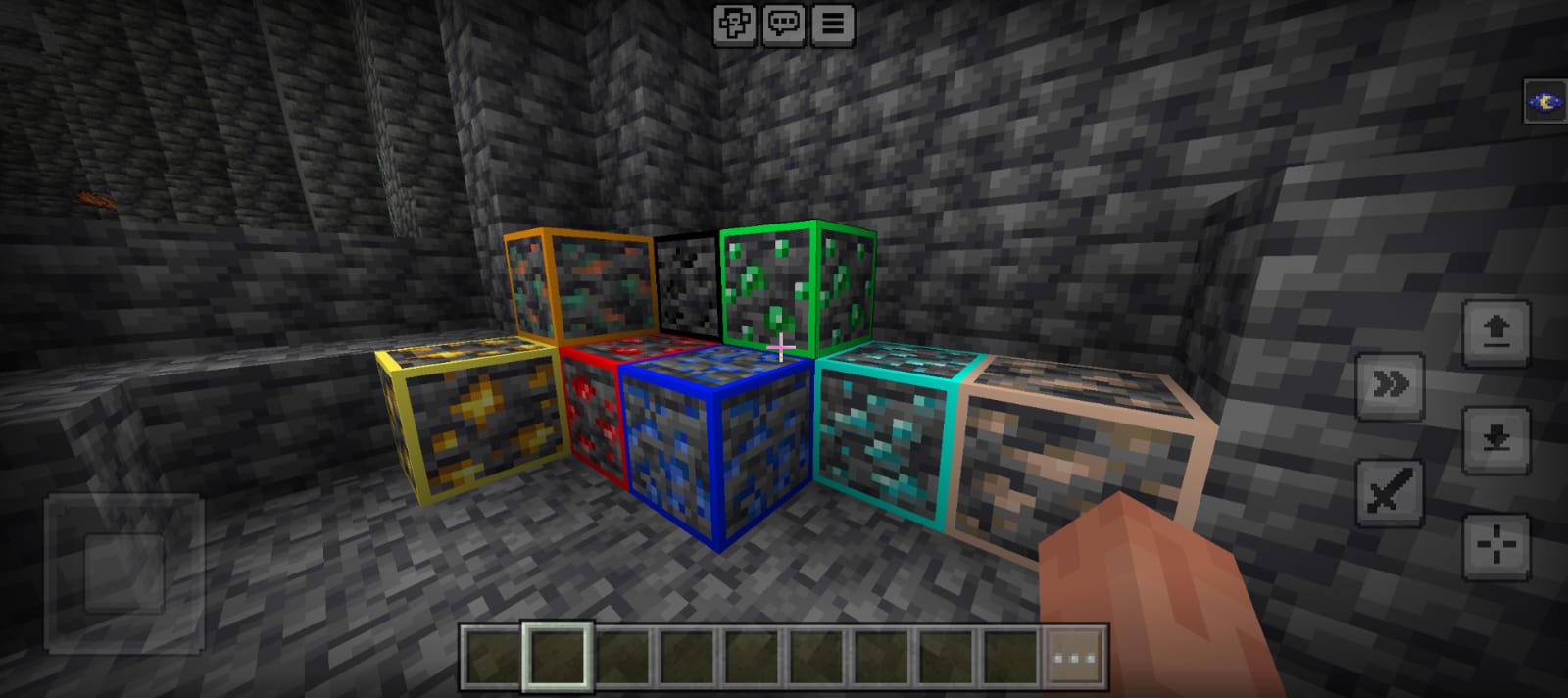 Lionkrachers ore outline - Gallery - Minecraft Bedrock Texture Packs ...