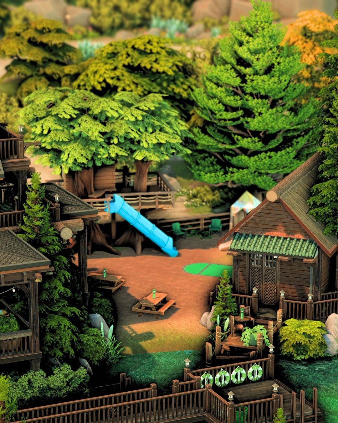 Copperdale Summer Camp - Gallery - The Sims 4 Rooms / Lots - CurseForge