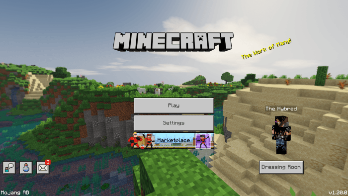 Hybred's Clean UI - Minecraft Bedrock Texture Packs - CurseForge