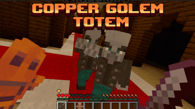 Copper Golem Totem - Minecraft Bedrock Texture Packs - CurseForge