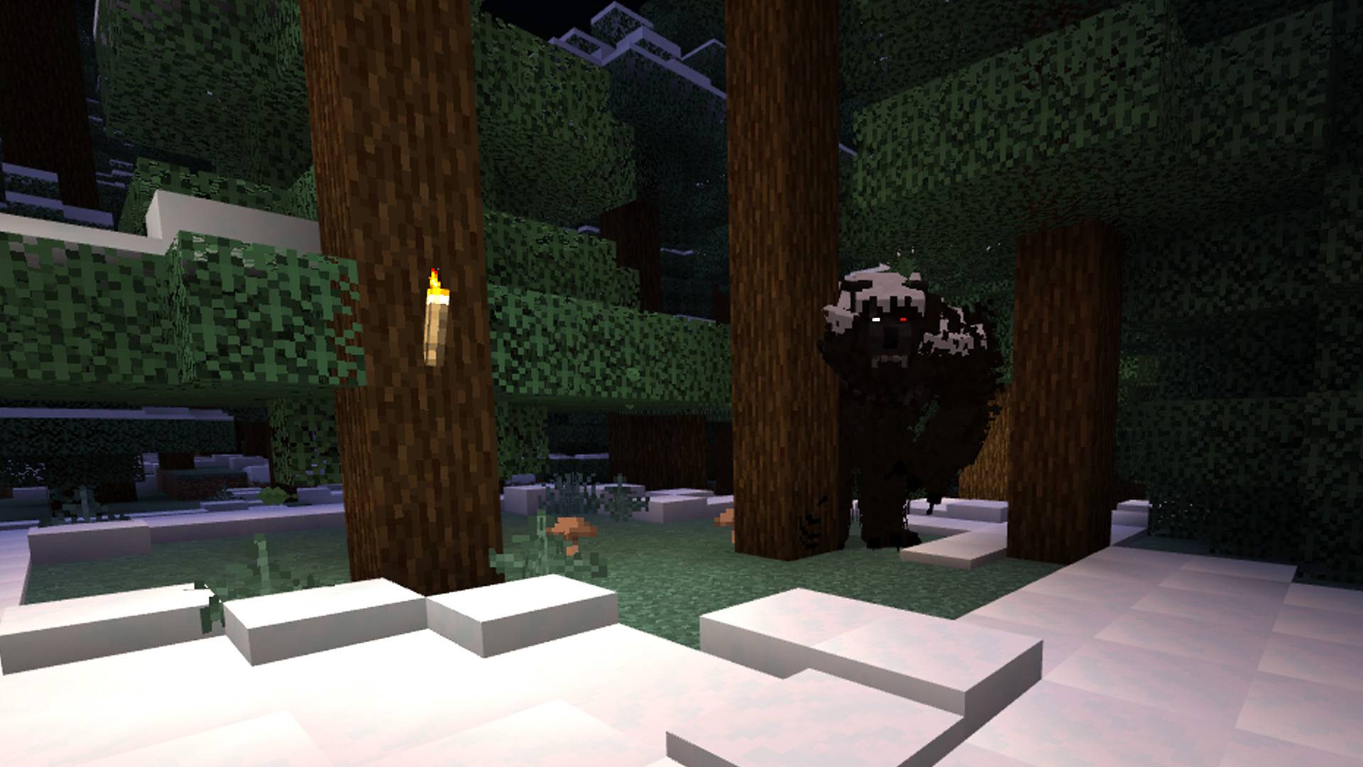 The Call of The Forest (BP) - Minecraft Bedrock Addons - CurseForge