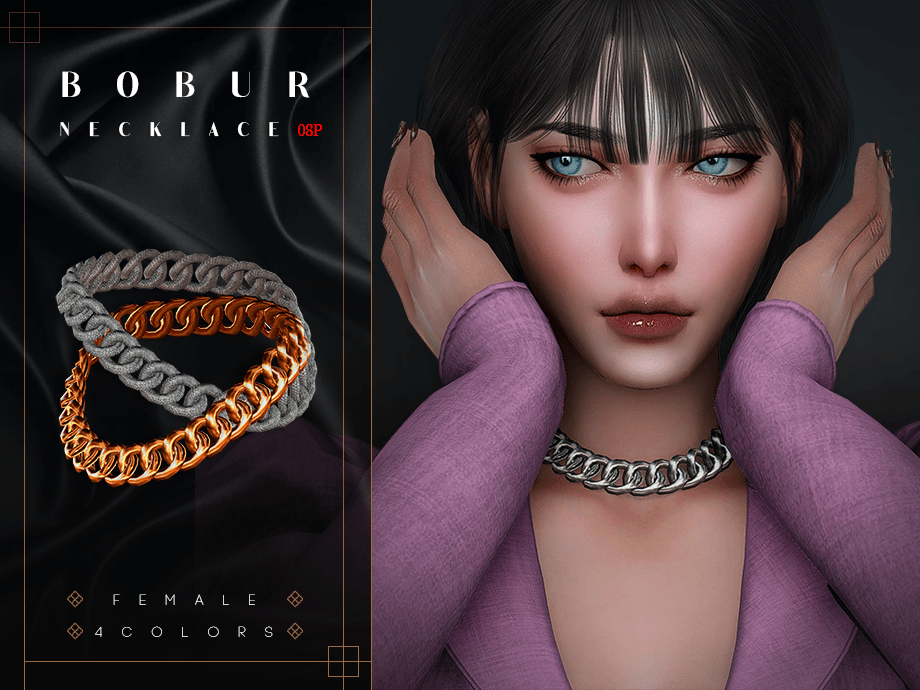 Chain Necklace 08P - The Sims 4 Create a Sim - CurseForge