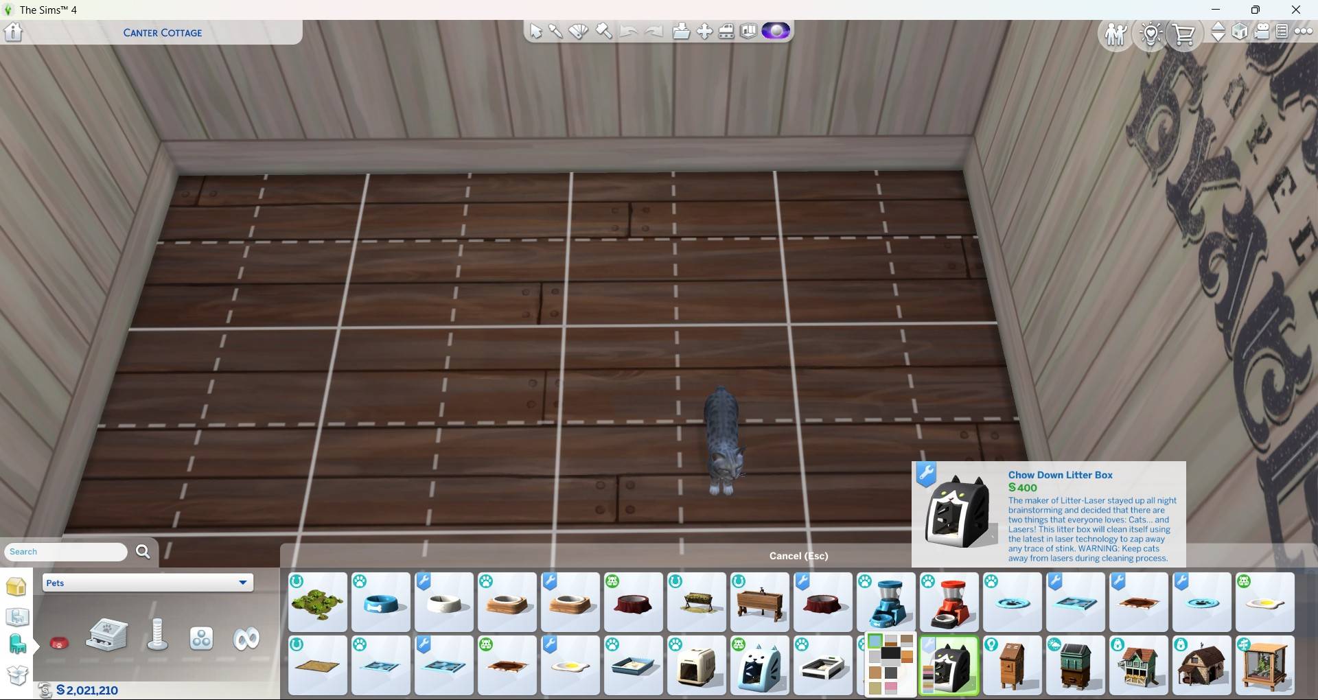 CC (My First Pet) - Auto Cleaning Chow Down Litter Box - The Sims 4 ...