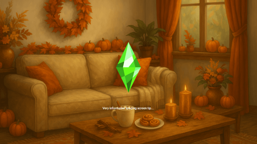 Autumn Loading Screen 3 - Gallery - The Sims 4 Mods - CurseForge