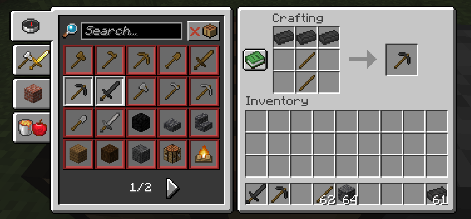 Deepslate Tools (Pickaxe & Sword) - Minecraft Mods - CurseForge