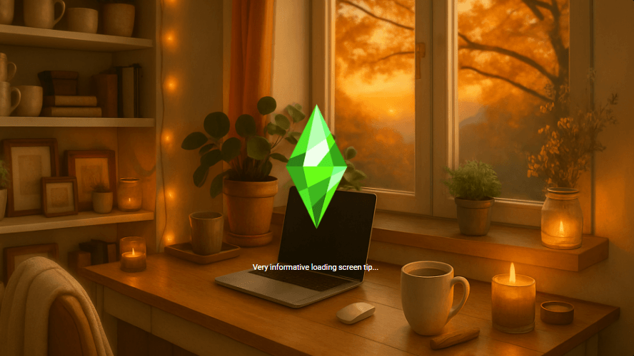 Loading Screen Autumn 4 - Gallery - The Sims 4 Mods - CurseForge