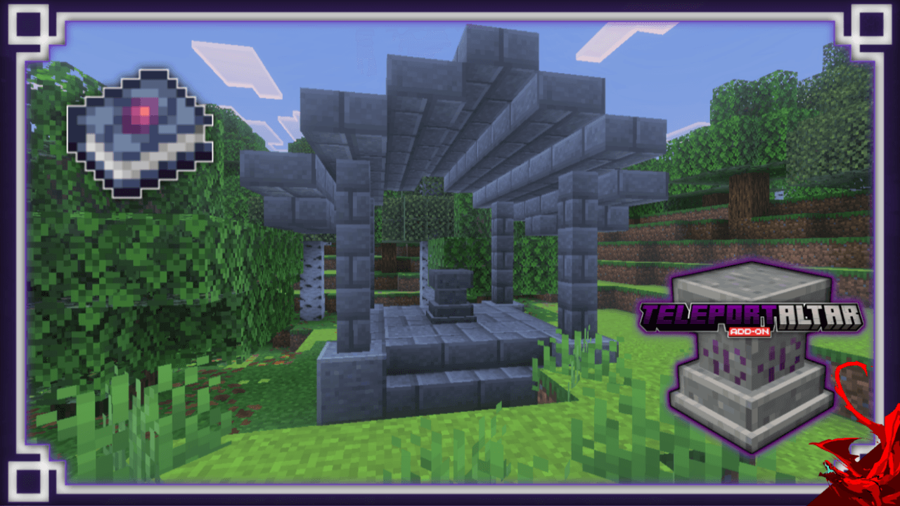 Teleport Altar | [ by DustVeyn ] - Minecraft Bedrock Addons - CurseForge