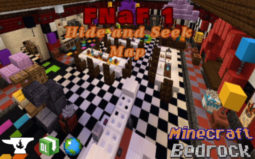 FNaF 1 Pizzeria [Game Based] Hide and Seek Map - Gallery - Minecraft ...