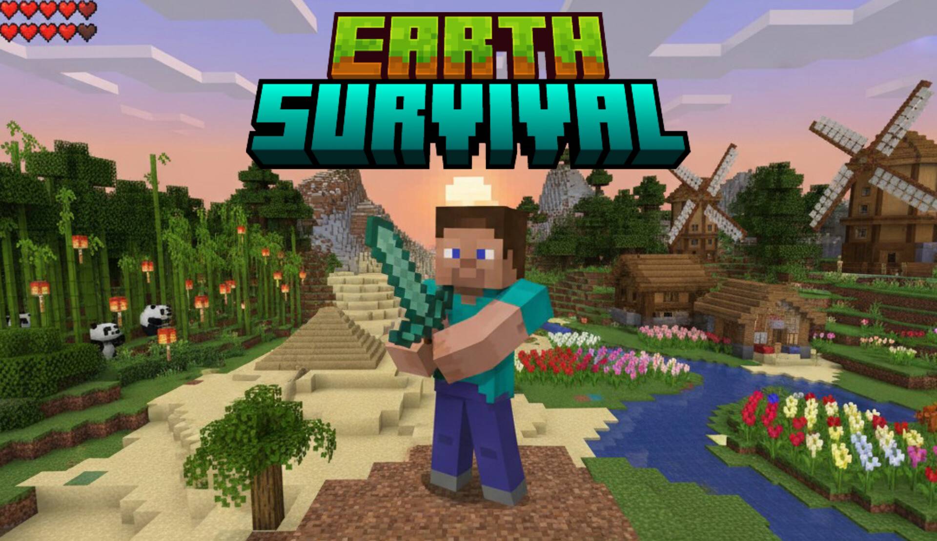 Earth Survival - Minecraft Bedrock Maps - CurseForge