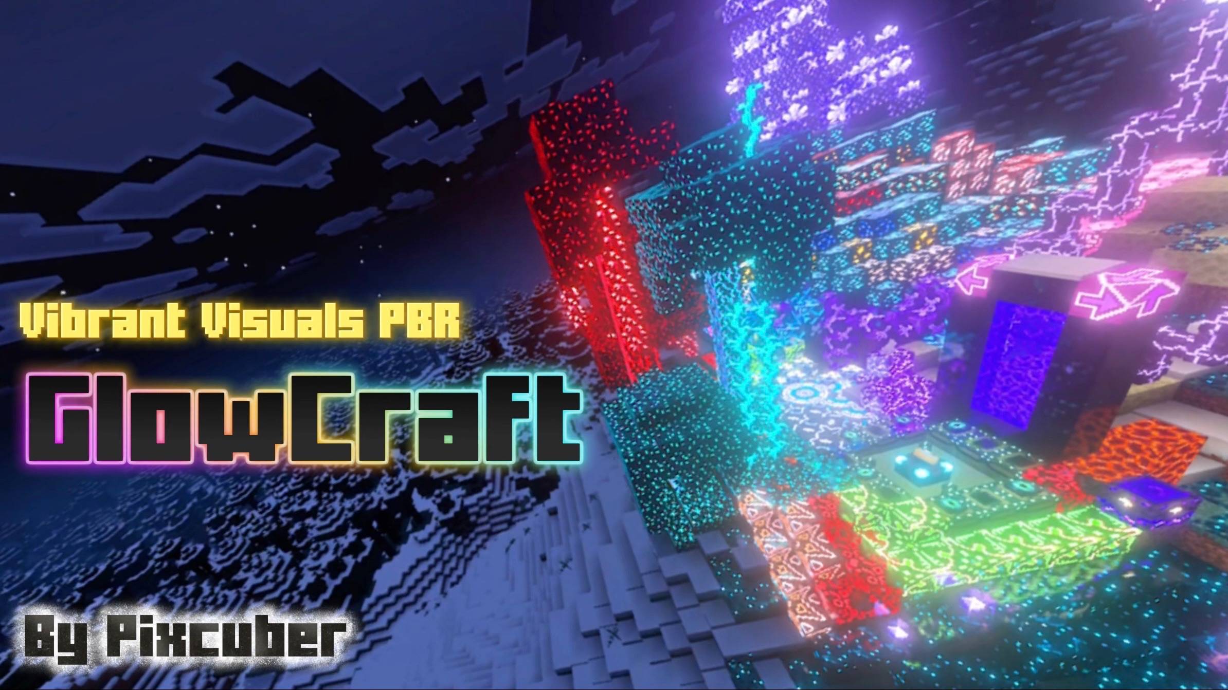 GlowCraft Shader (Vibrant Visuals PBR) - Minecraft Bedrock Texture ...