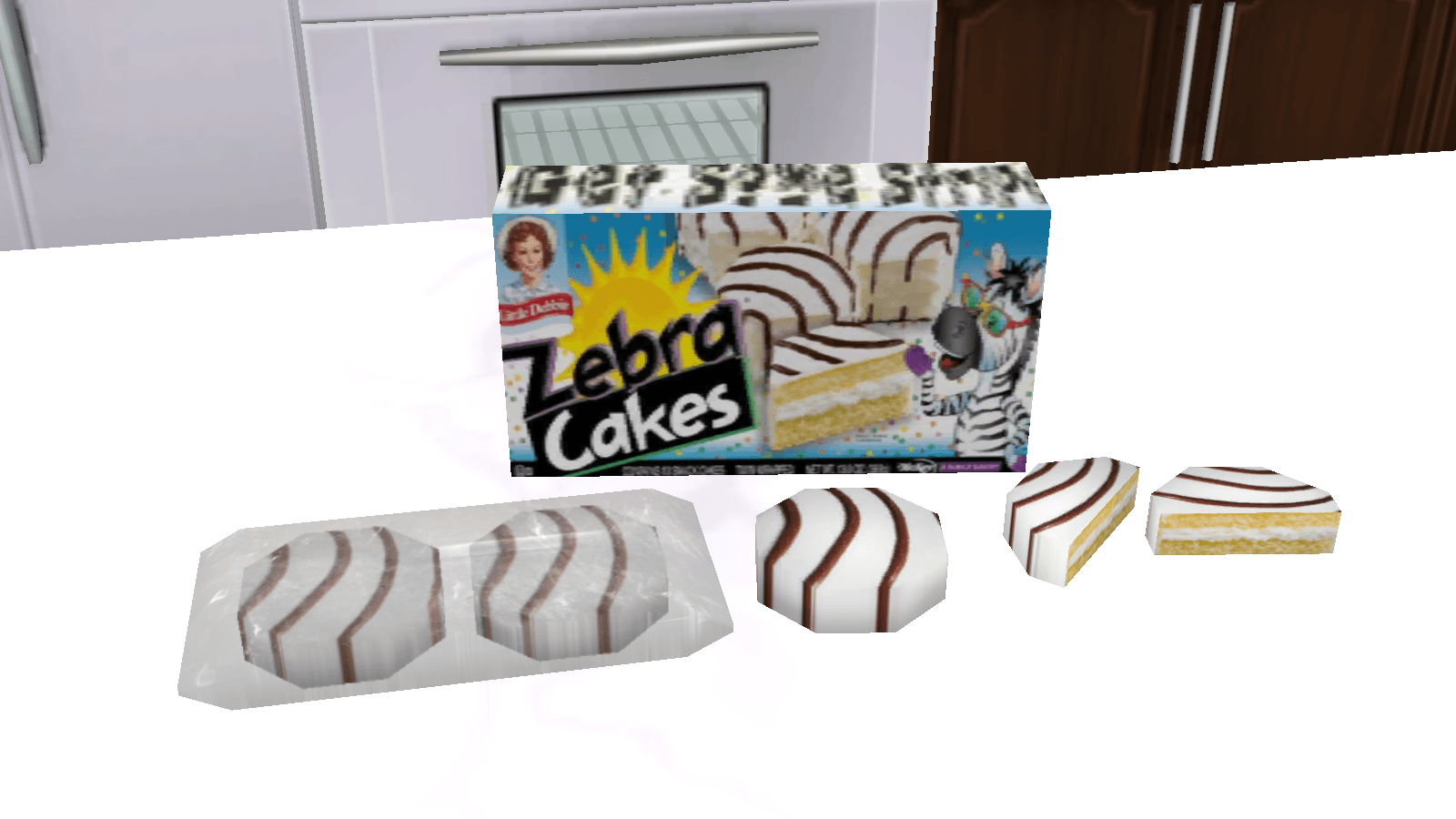 Zebra Cake Set - The Sims 4 Build / Buy - CurseForge