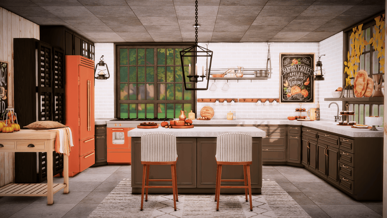 Scarlett Kitchen - The Sims 4 Rooms / Lots - CurseForge