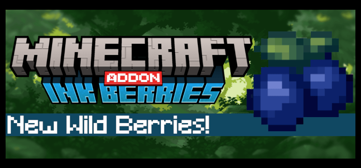Inkberries (New Wild Berries) - Gallery - Minecraft Bedrock Addons ...