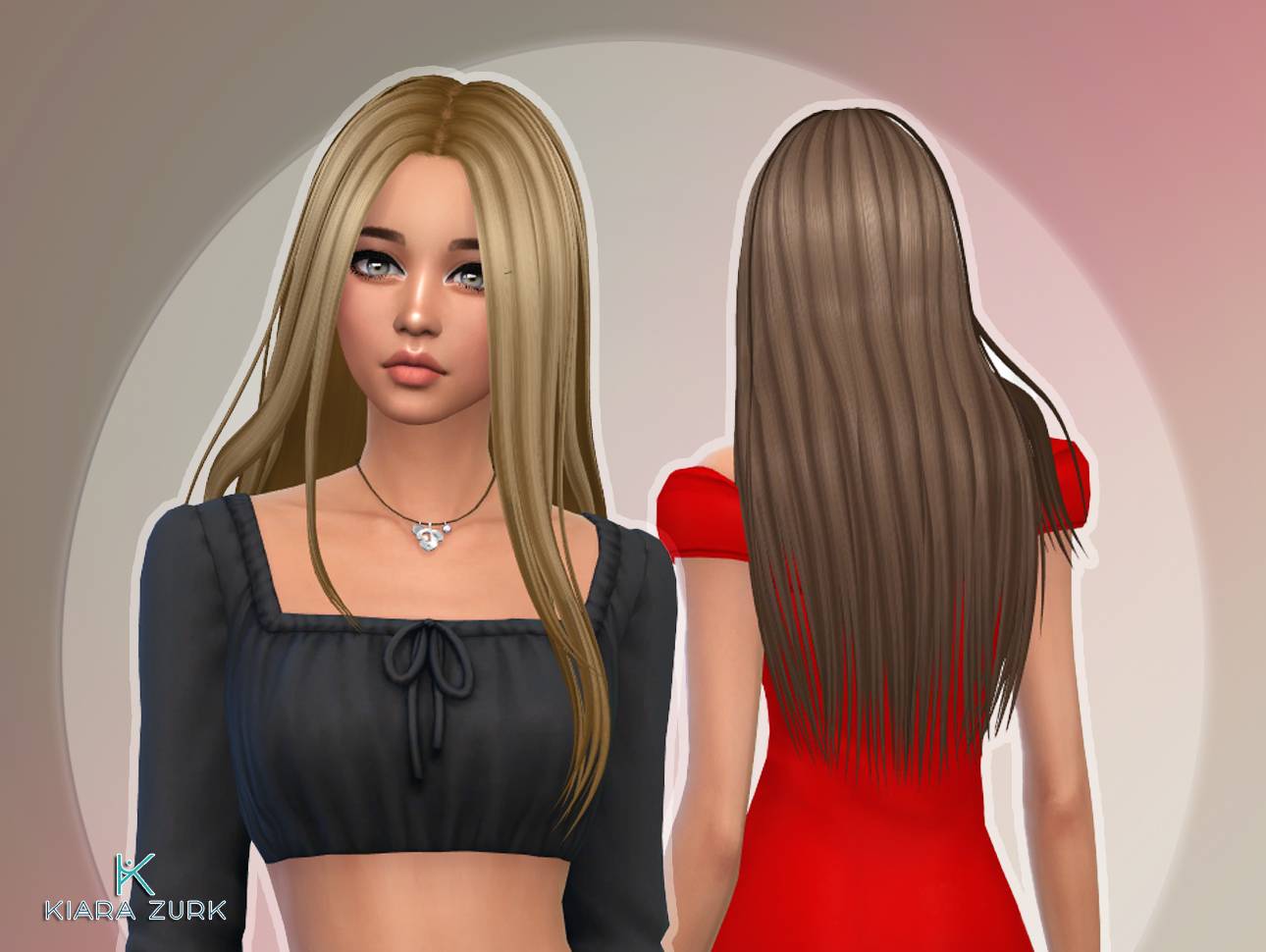 Kaitlyn Hairstyle - The Sims 4 Create a Sim - CurseForge
