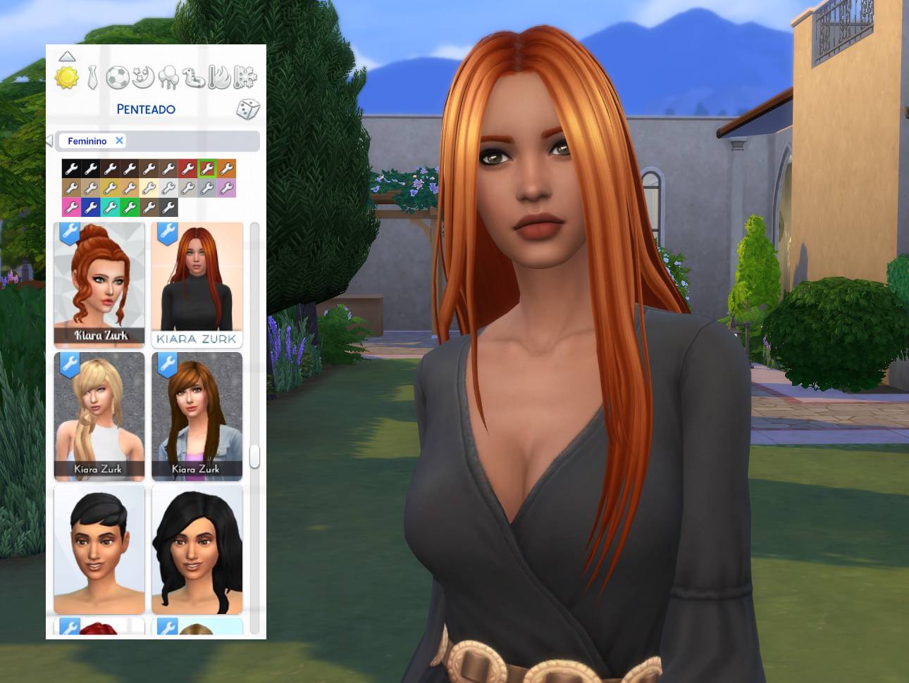 Kaitlyn Hairstyle - Gallery - The Sims 4 Create a Sim - CurseForge