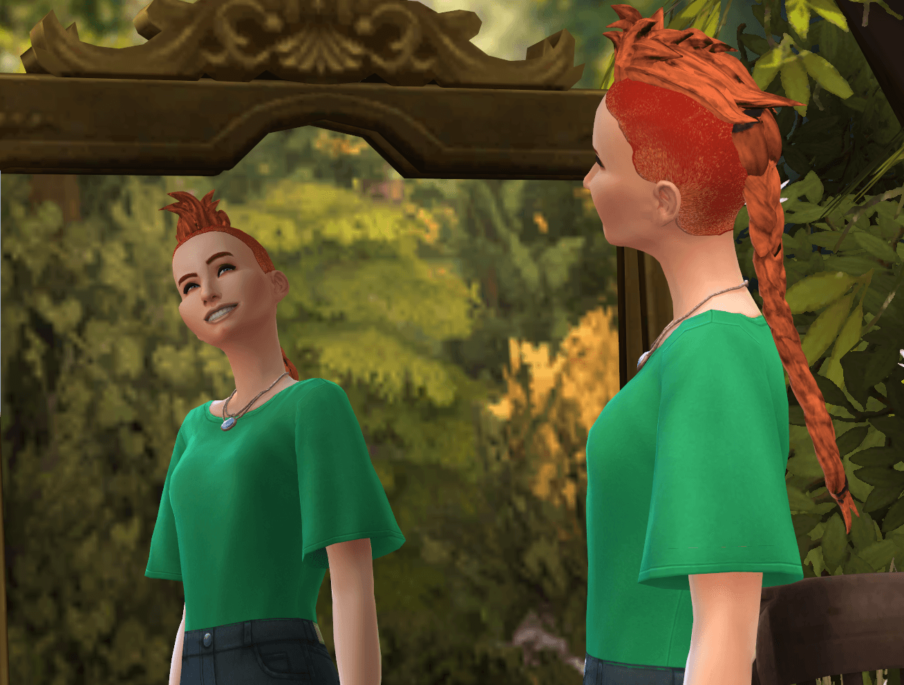 Punk hairstyle 2 - added plait and retexture - Gallery - The Sims 4 ...