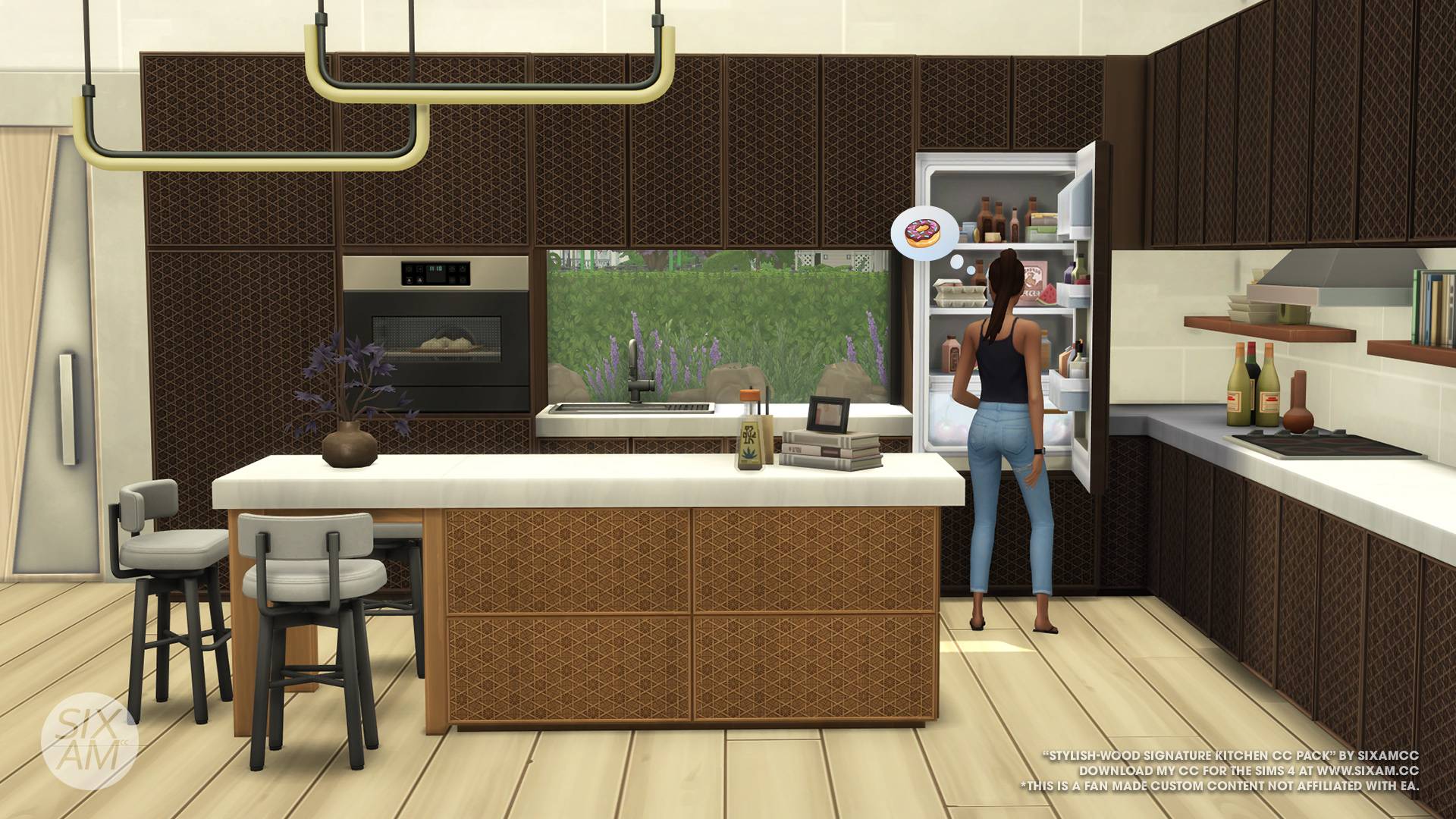 Stylish-Wood: Signature Kitchen – Part 8 - The Sims 4 Build / Buy ...