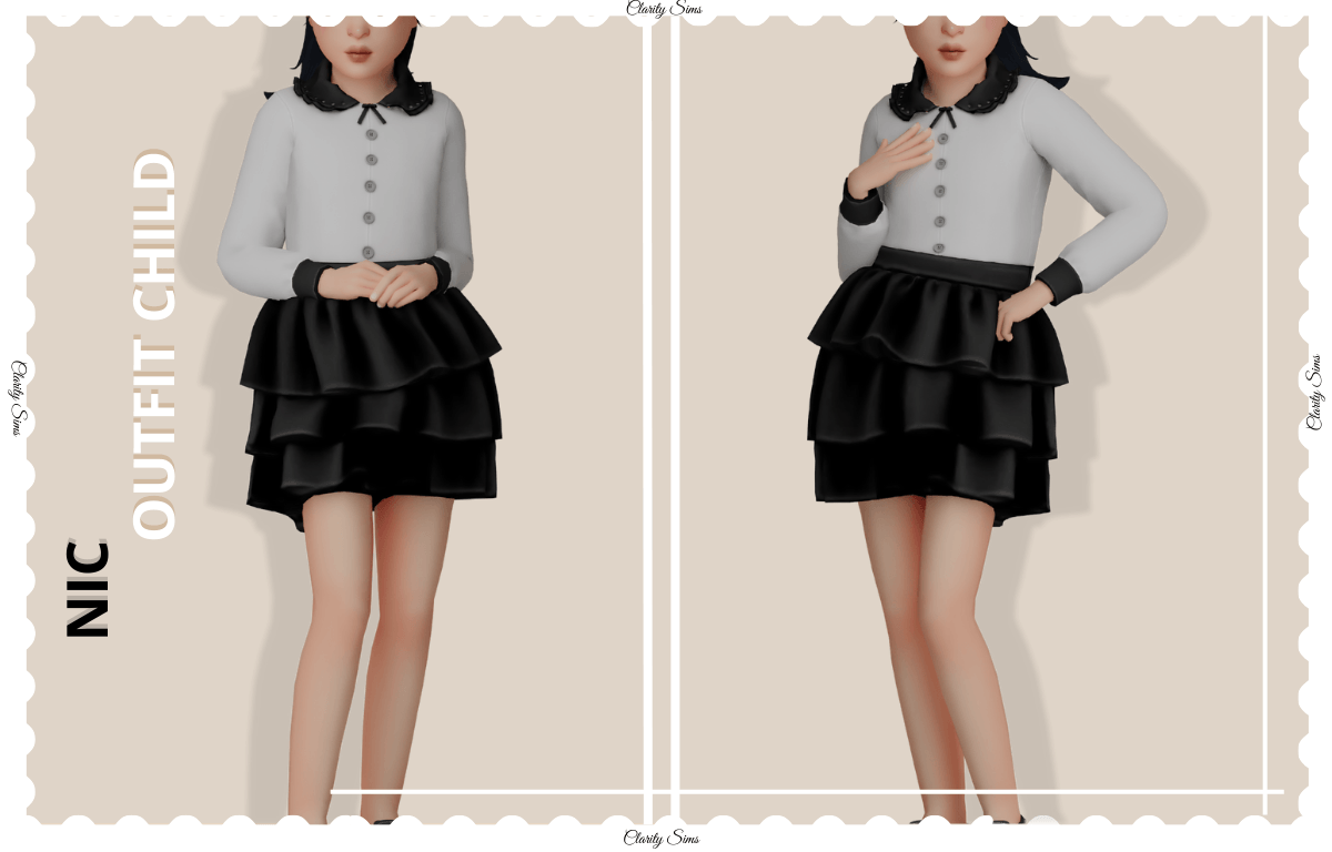 Nic - Dress Child - The Sims 4 Create a Sim - CurseForge