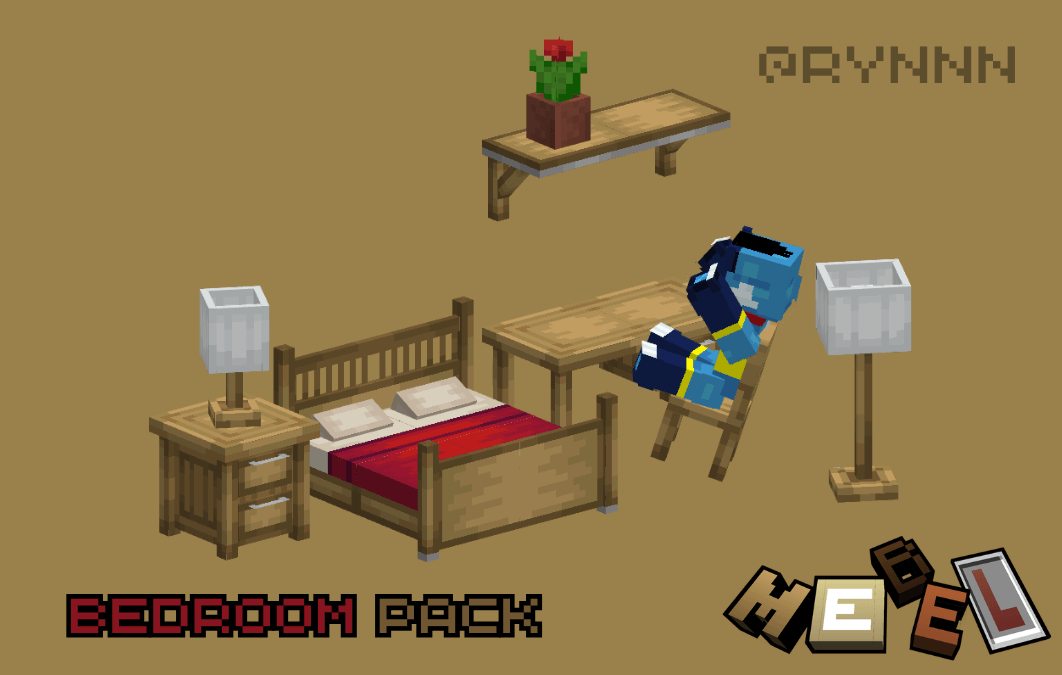 Mebel (Furniture Addon) - Gallery - Minecraft Bedrock Addons - CurseForge