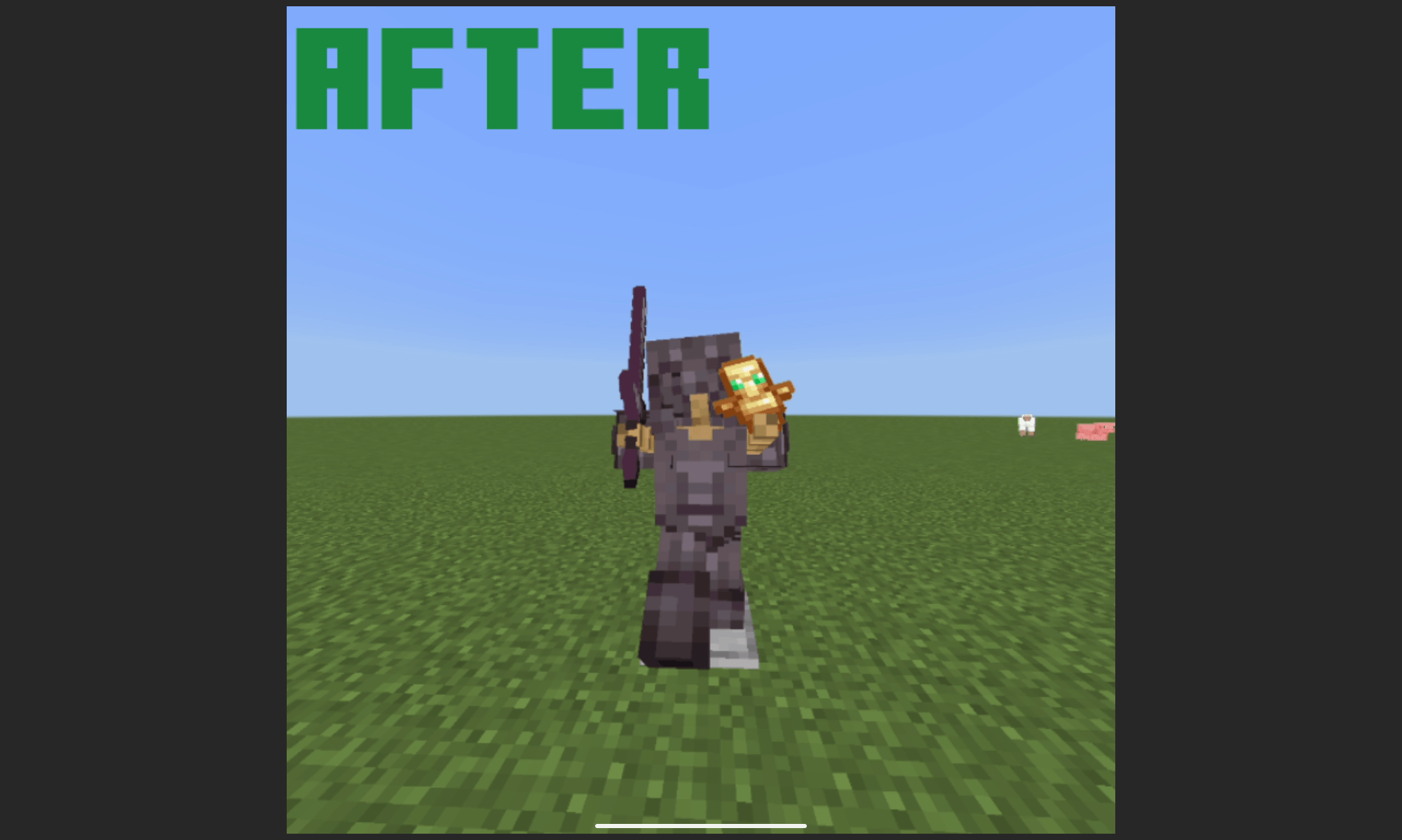 Brighter Netherite Armor Trim - Gallery - Minecraft Bedrock Texture ...