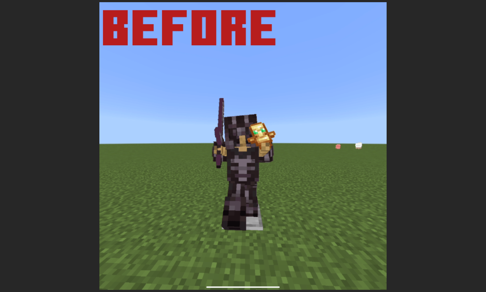 Brighter Netherite Armor Trim - Gallery - Minecraft Bedrock Texture ...