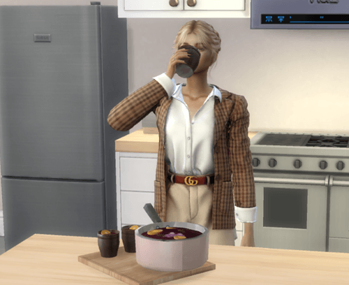 Custom Recipe – Winter Mulled Wine | Cozy Holiday Drink Mod | Sims4 ...