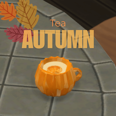 Custom Recipe – Autumn Tea | Cozy Seasonal Drink Mod | Sims4 - The Sims ...