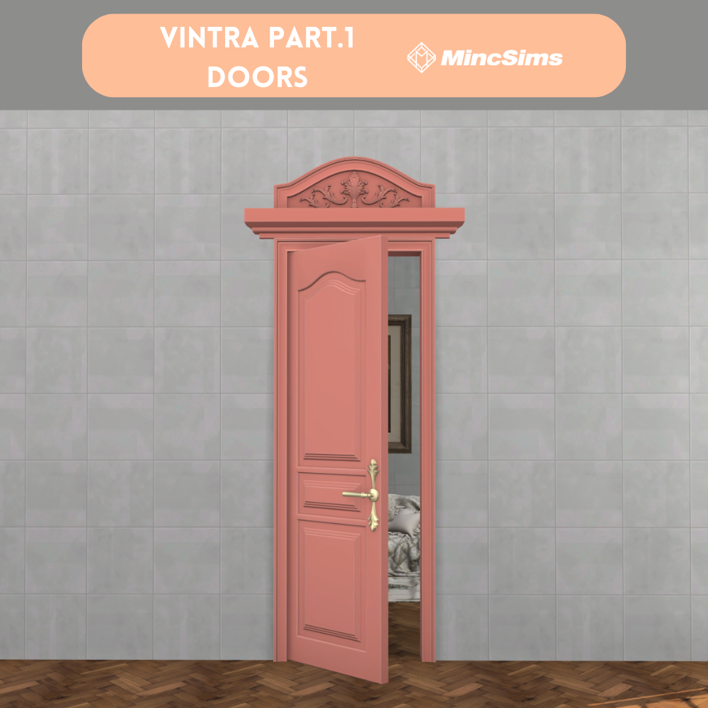 Vintra Part.1 - Single Doors - Gallery - The Sims 4 Build / Buy ...