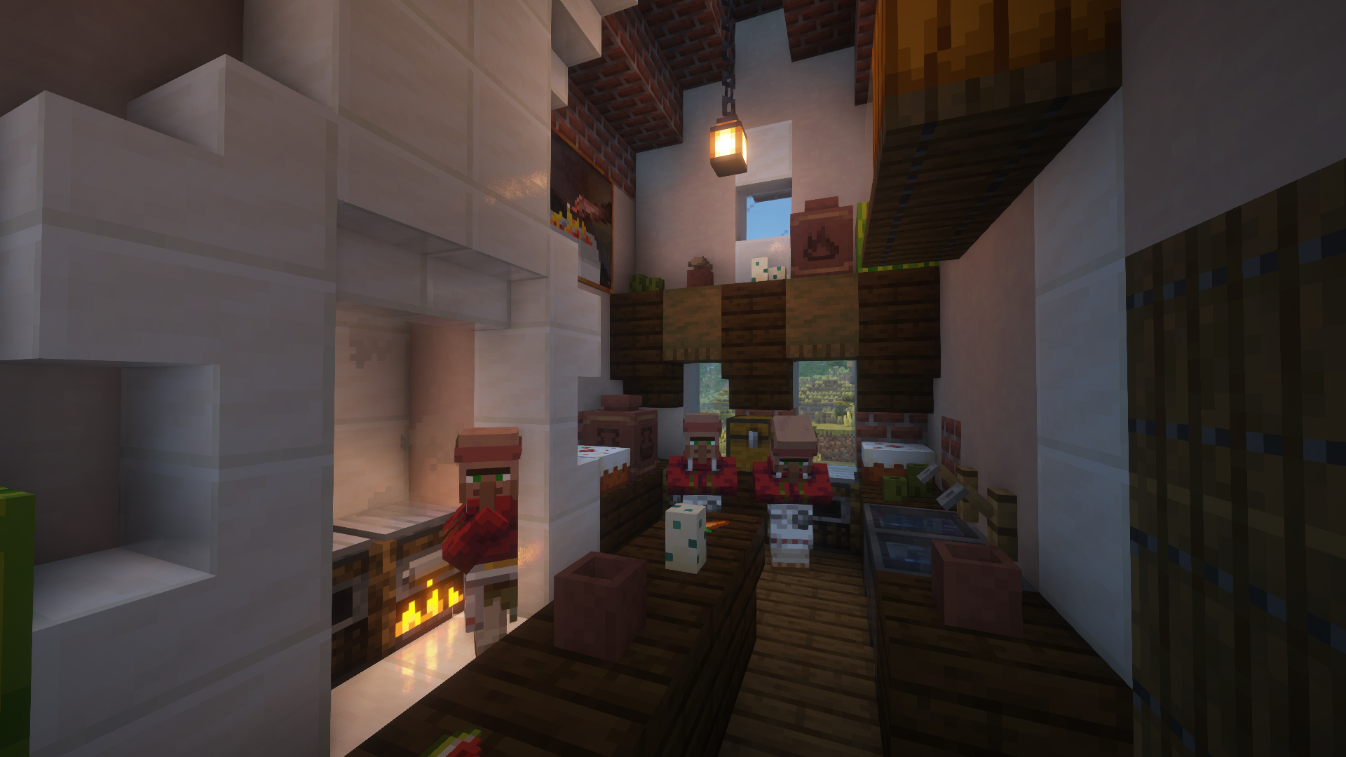 Villager Country House Minecraft Mod