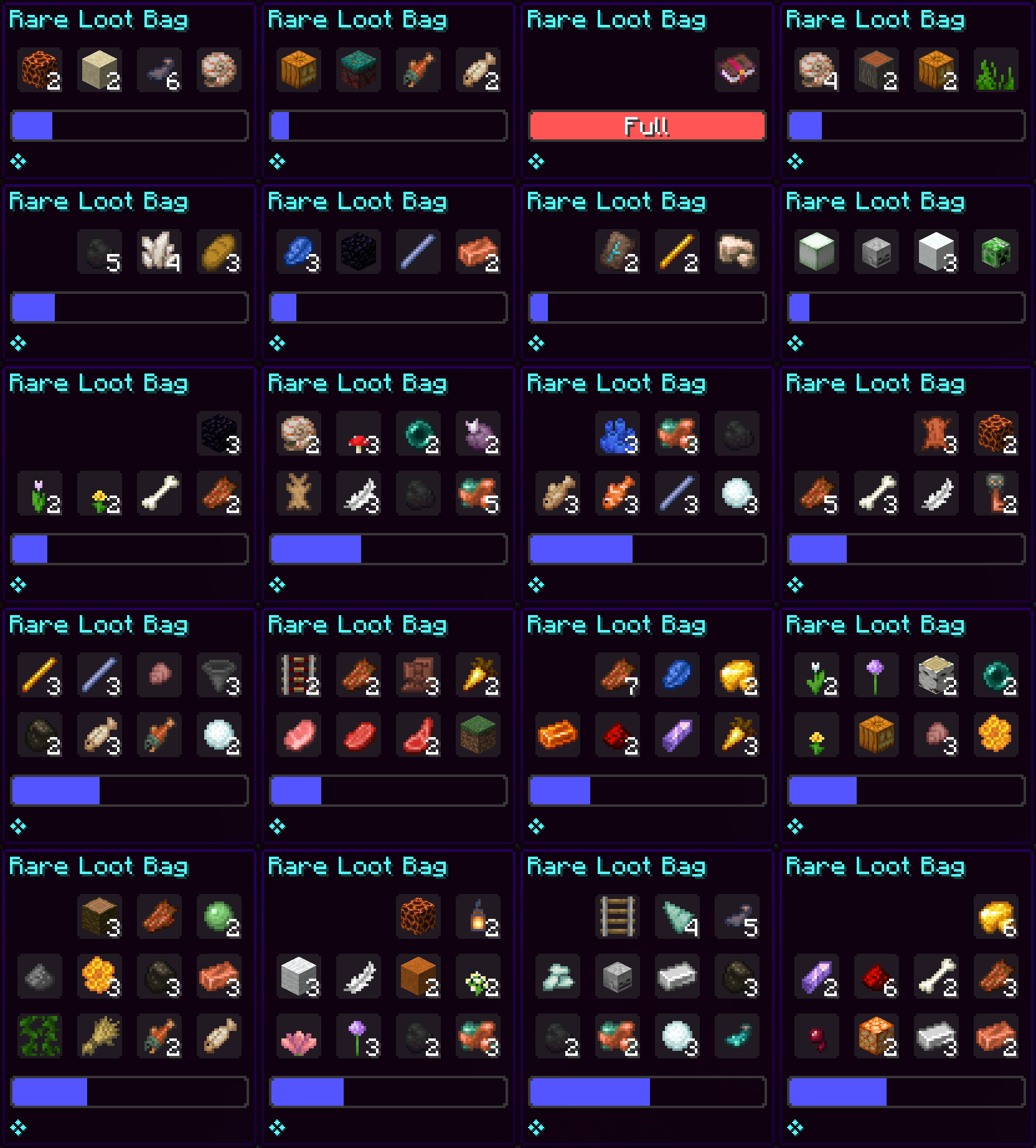 Vanilla Loot Bags - Gallery - Minecraft Data Packs - CurseForge