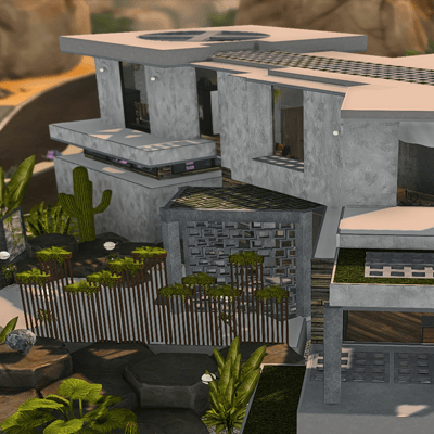 THE PRISM - MODERN BRUTALIST - The Sims 4 Rooms / Lots - CurseForge