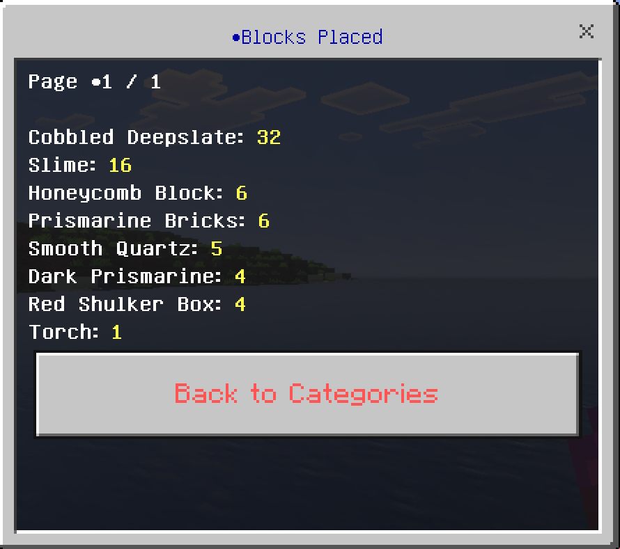 [Realm compatible]Time played + Stats tracker V2 - Minecraft Bedrock Scripts - CurseForge