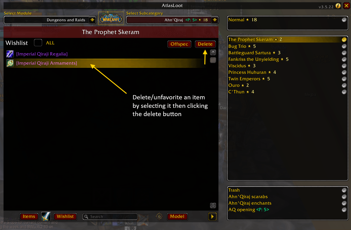 AtlasLoot Wishlist - World of Warcraft Addons - CurseForge