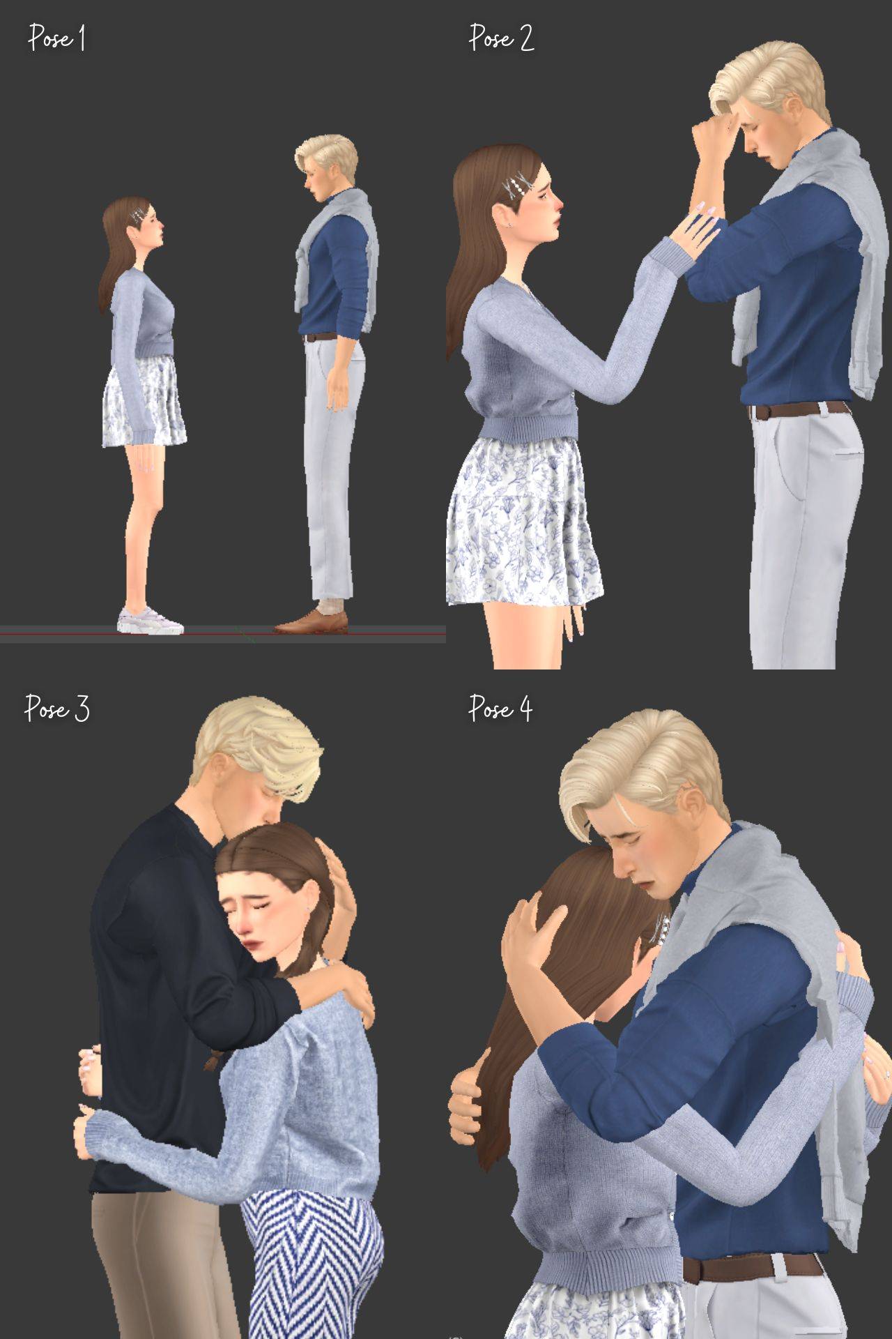 [Raspberrywhimss] Promise Me Pose Pack - The Sims 4 Mods - CurseForge