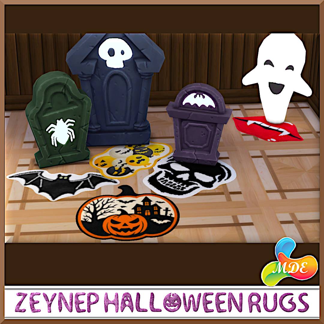 Zeynep Halloween Rugs - Gallery - The Sims 4 Build / Buy - CurseForge