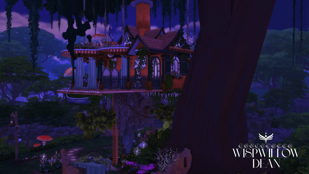 🌳 Wispwillow Den – A Fairytale Treehouse Build in Innisgreen 🌙 - The ...