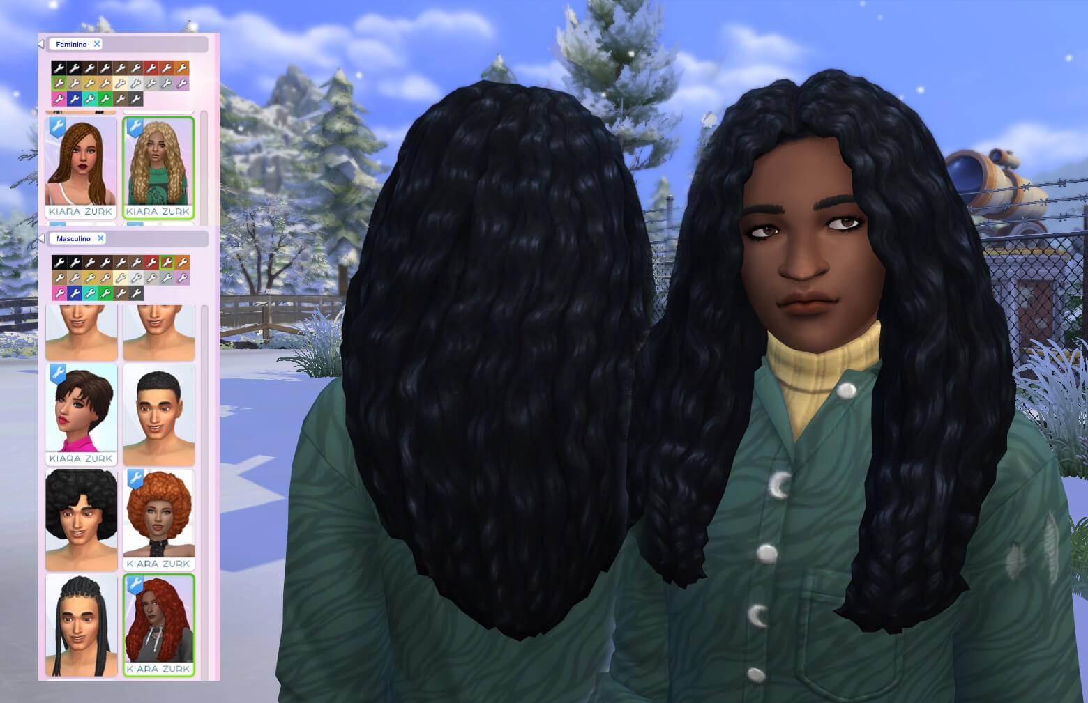 Brenda Hairstyle Version 2 - Gallery - The Sims 4 Create a Sim - CurseForge