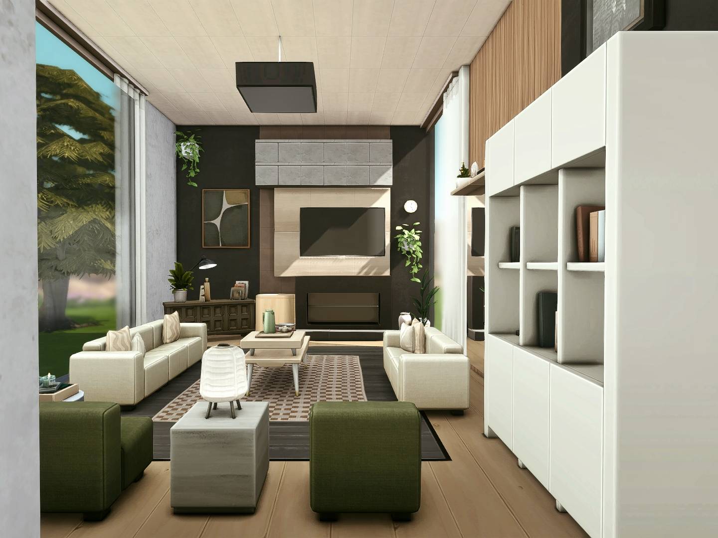 Modern Design 4 - Living Room - The Sims 4 Rooms / Lots - CurseForge