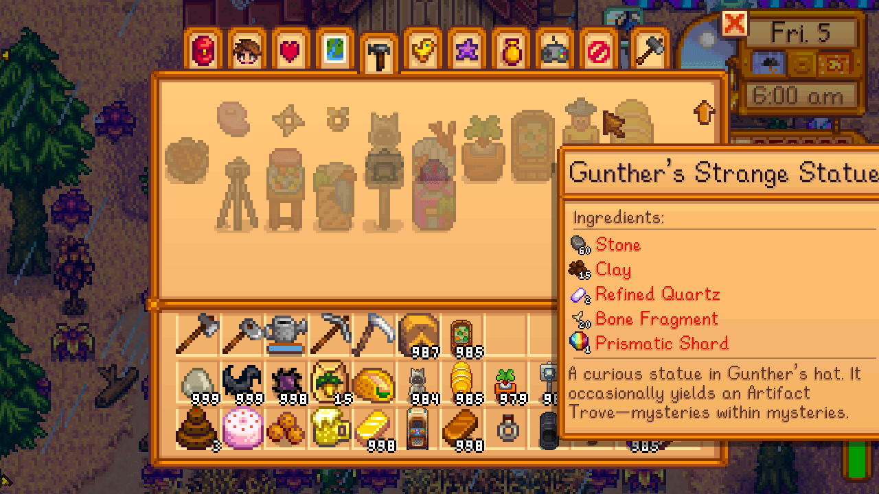 [CP] Gunther’s Strange Statue - Stardew Valley Mods - CurseForge