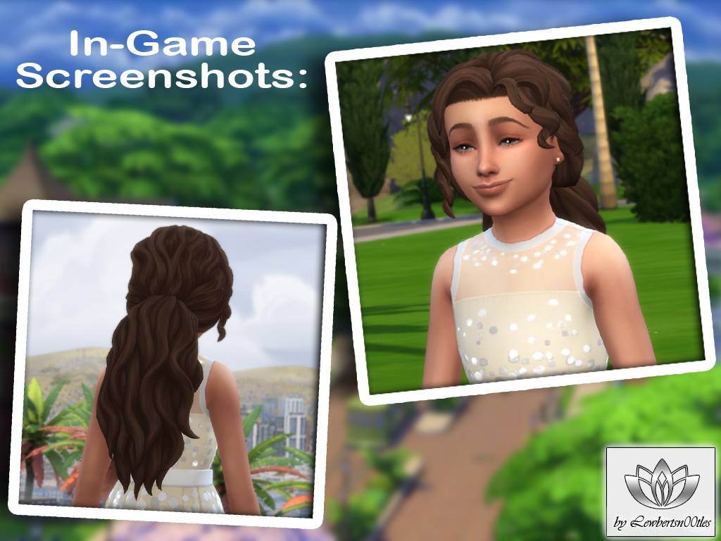 Sasha Hair [Child] - Gallery - The Sims 4 Create a Sim - CurseForge