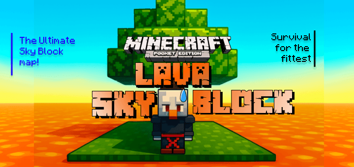 Lava Skyblock - Minecraft Bedrock Maps - CurseForge