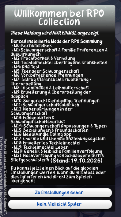 RPO Core Library German Translation - The Sims 4 Translations - CurseForge