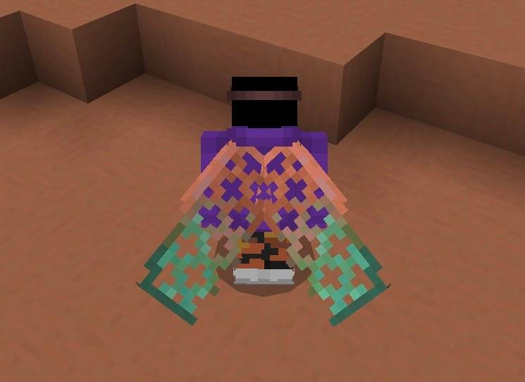 Copper Cape Elytra - Minecraft Bedrock Texture Packs - CurseForge