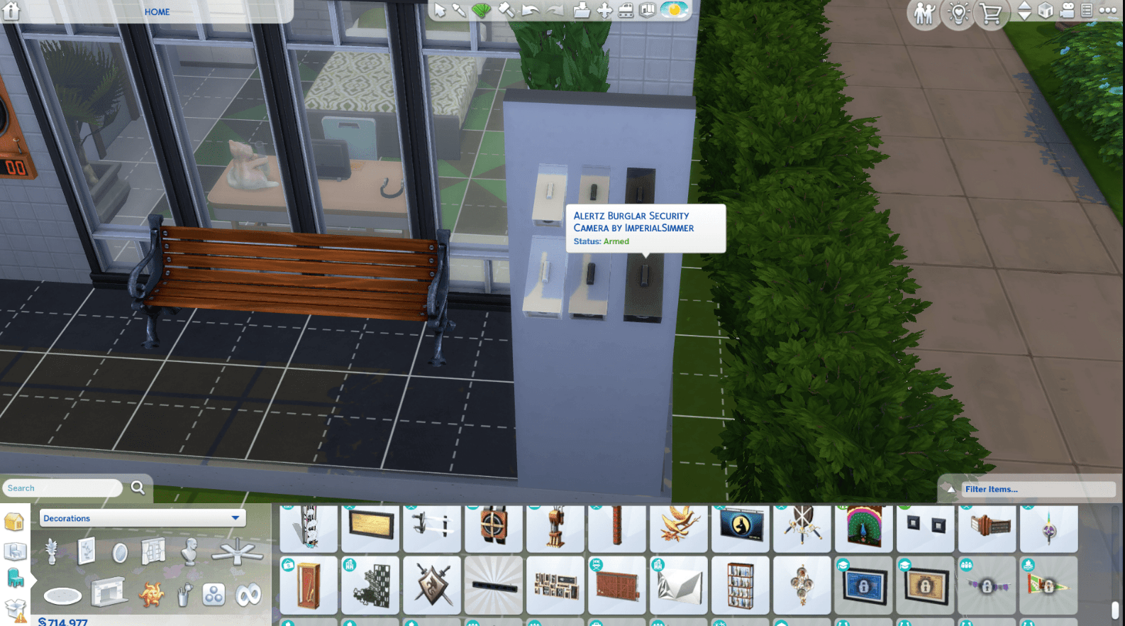 Functional CCTV Camera - The Sims 4 Build / Buy - CurseForge