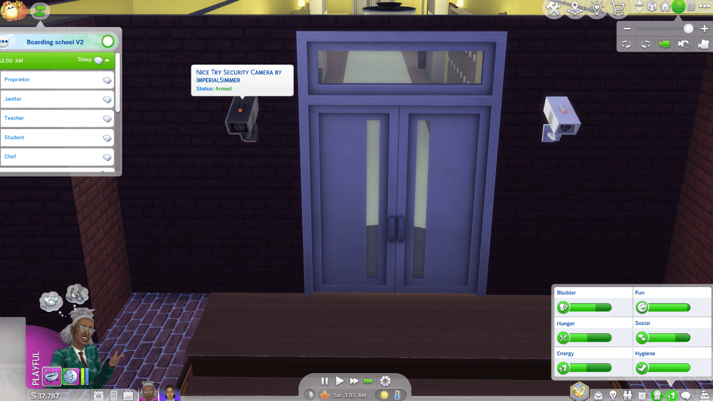 Functional CCTV Camera - The Sims 4 Build / Buy - CurseForge